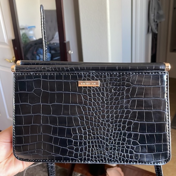 Rachel Zoe | Bags | Black Rachel Zoe Clutch Purse | Poshmark
